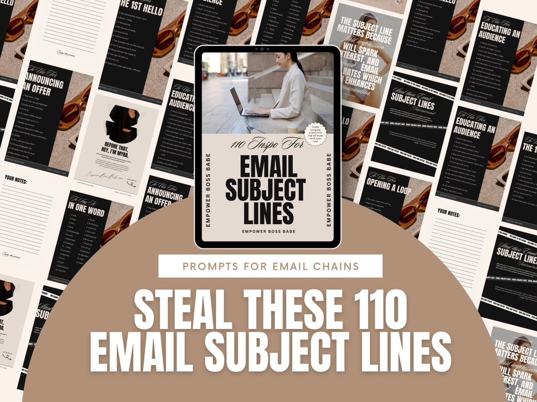 110 Email Subject Lines, High Converting Email Subject Lines, Email ...