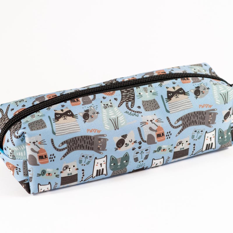 Cat Pencil Case Kawaii - Etsy UK