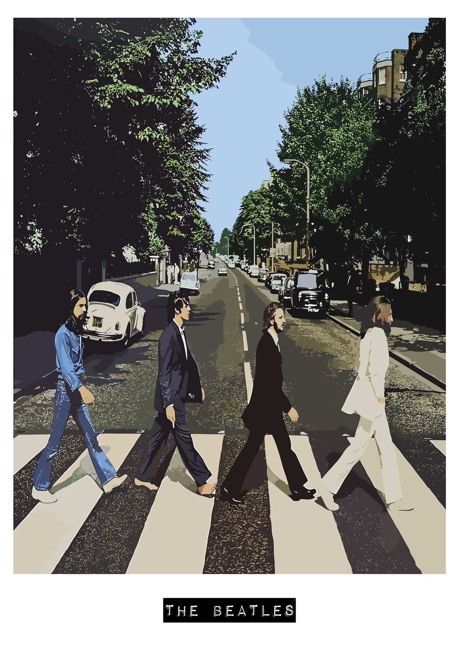 The Beatles Print - Etsy