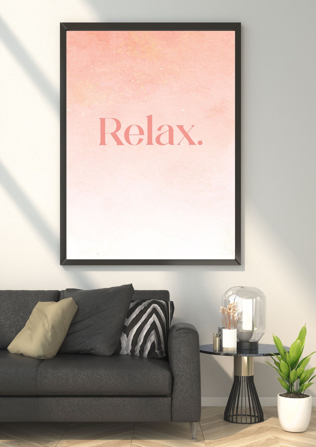 Relax Lounge Poster Home Decor A1 A2 A3 A4 Kitchen Art Gifts Bedroom ...