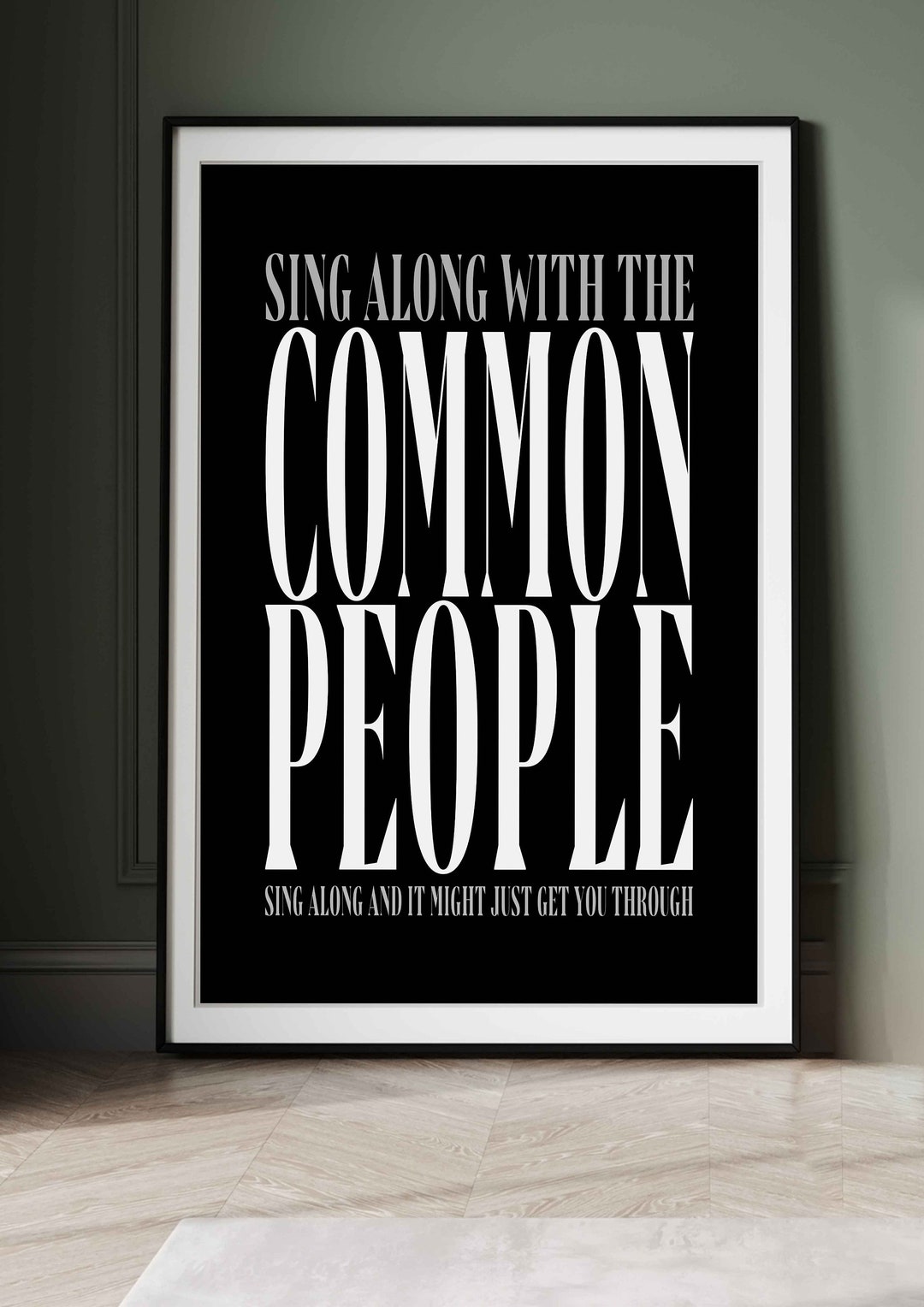 Pulp Common People Poster - Etsy