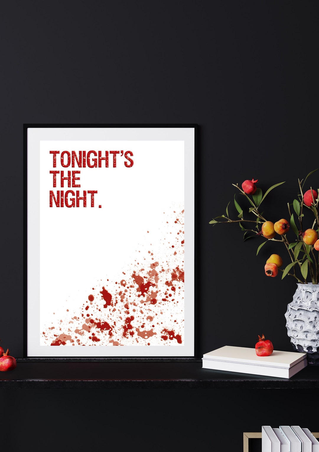Dexter tonight's the Night Print TV Show Poster TV Prints A1 A2 A3 A4 ...