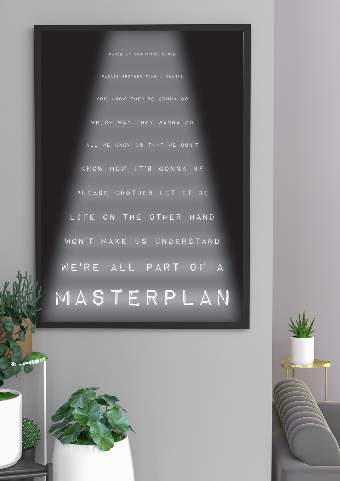 Oasis the Masterplan Inspired Print - Etsy