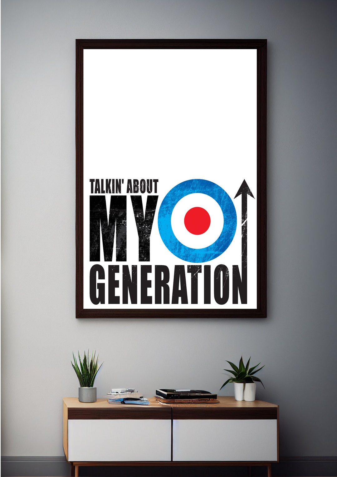 The Who My Generation Inspired Print the Who Poster My Generation ...