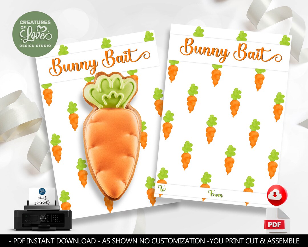 Treat for My PEEPS Cookie Card Holder Happy Easter Cookie Tag Easter ...