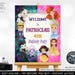 Princess Vs Villains Welcome Sign Editable Princess Witches Birthday ...