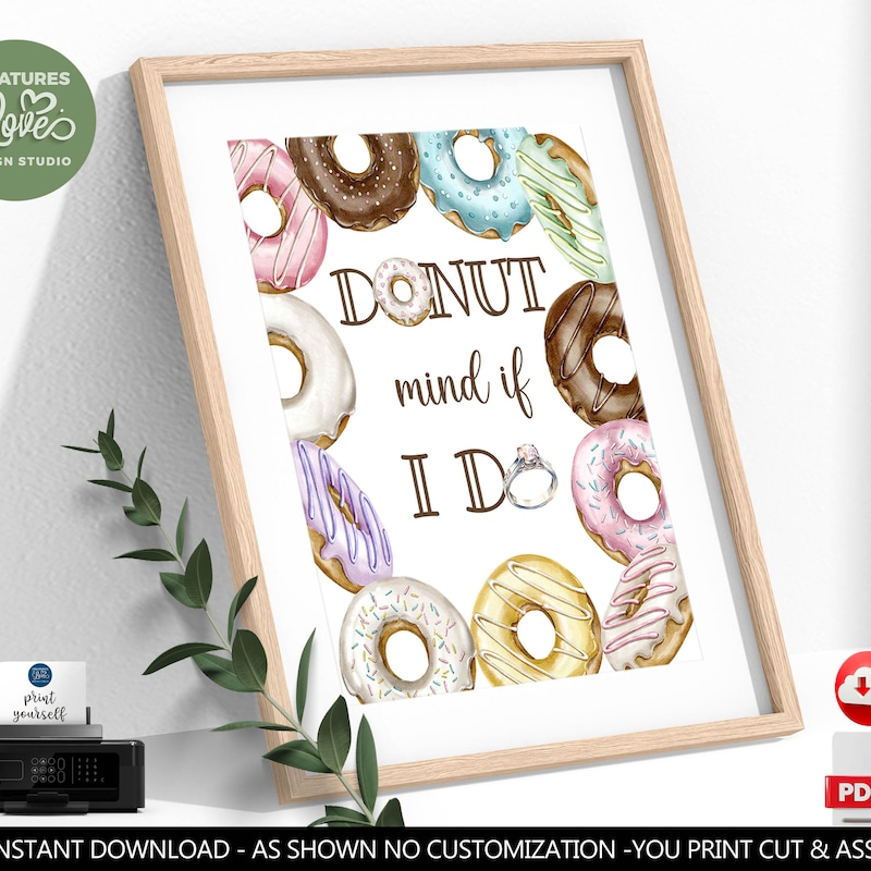 Donut Bar for Bridal Shower - Etsy