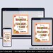 Editable Thanksgiving Teacher Appreciation Sign Fall Thankful Teachers ...