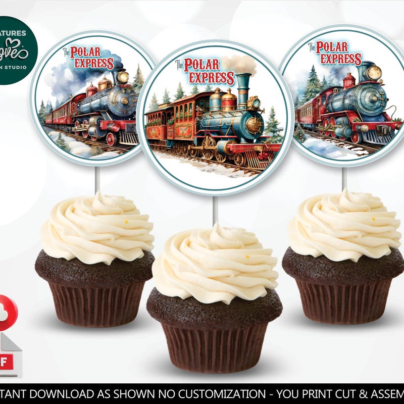 Polar Express Table Decor - Etsy