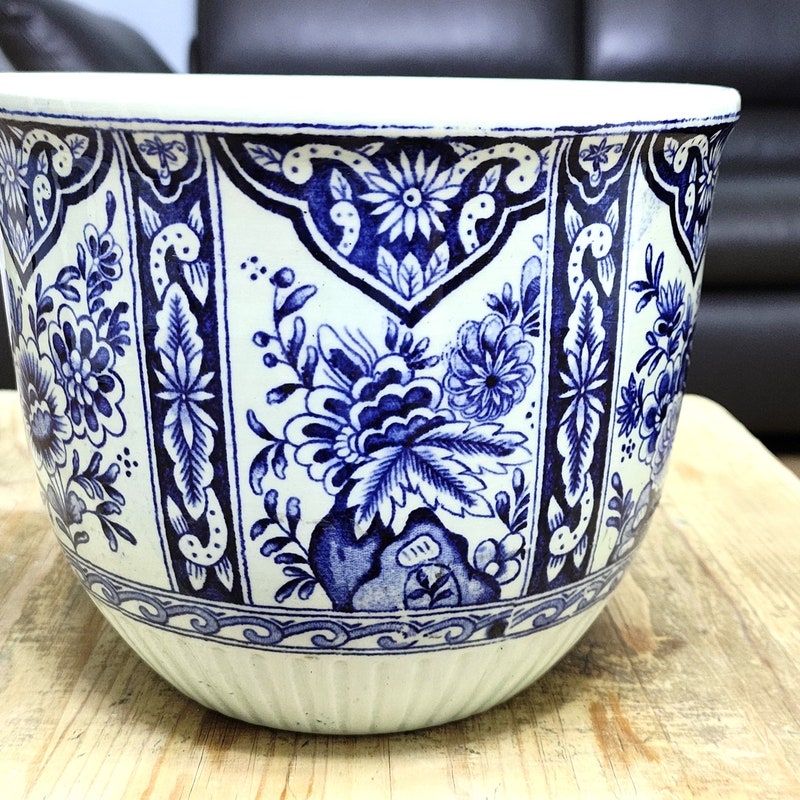 Delft Blue Planter - Etsy