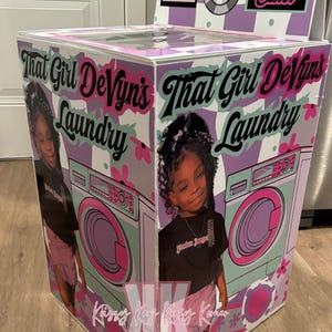 EASTER Laundry WASHER Machine 16x20 , Vending Machine Easter, Washer ...