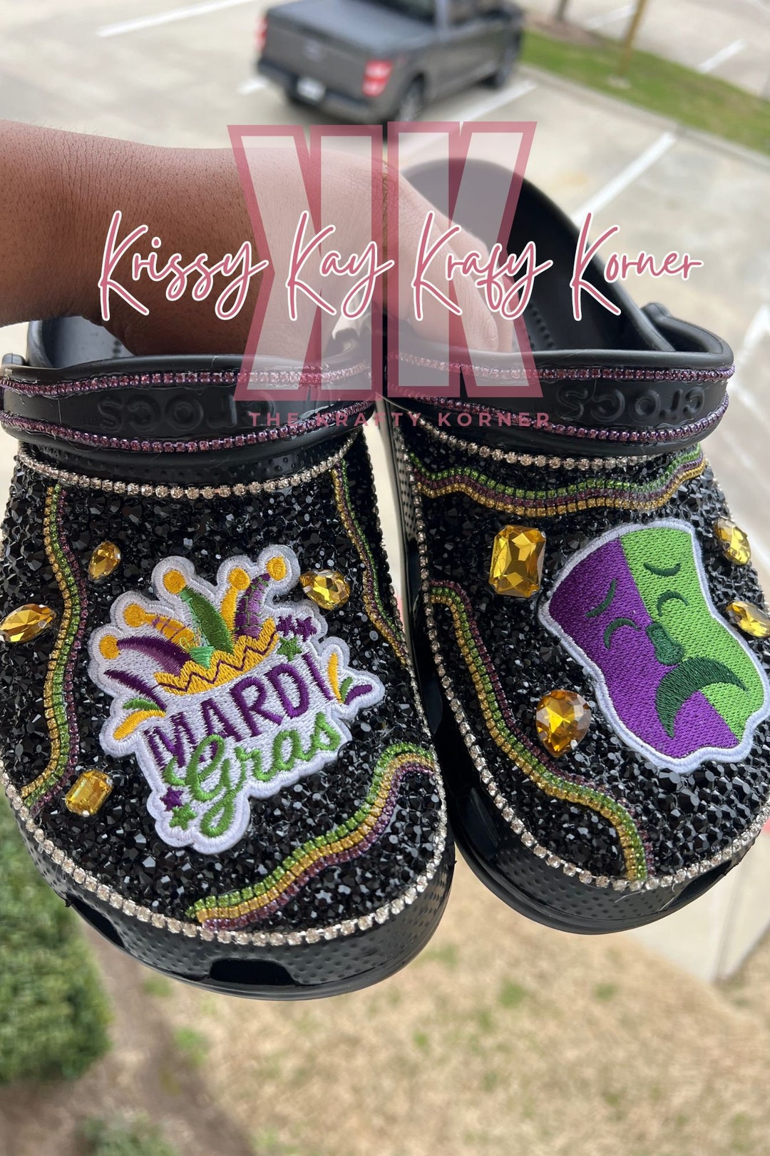 Custom Clogs, Personalized Clogs, Mardi Gras Clogs, Design Your Own ...