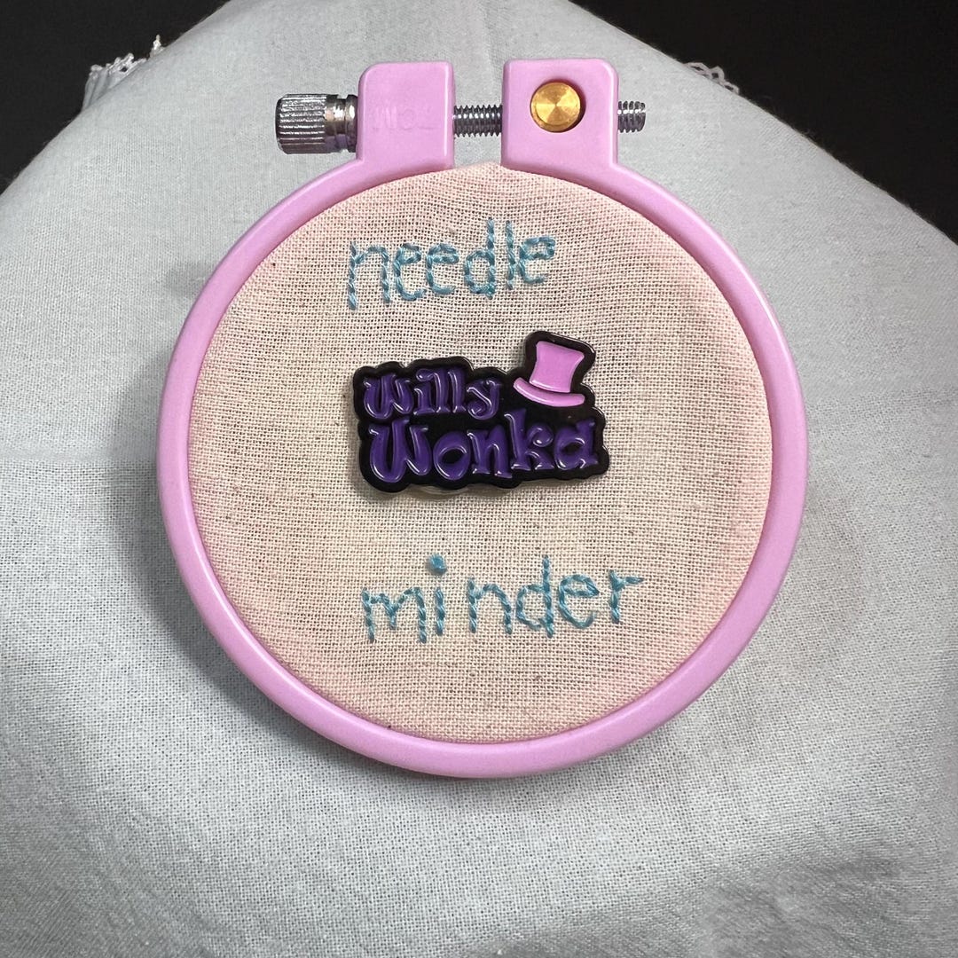 Willy Wonka Sign Magnetic Needle Minder - Etsy