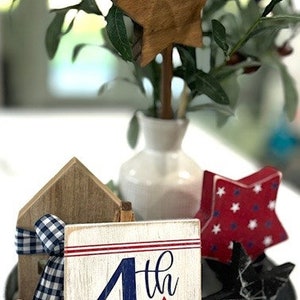 4th of July Small Home Decor Sign / Tiered Tray Sign / July 4th ...