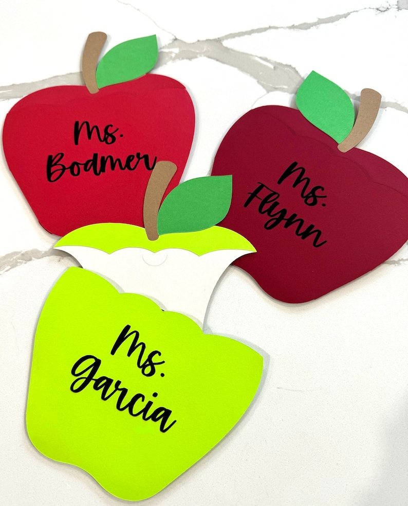 Apple Teacher Gift Card Holder - Perfect Gift for Teacher Appreciation ...