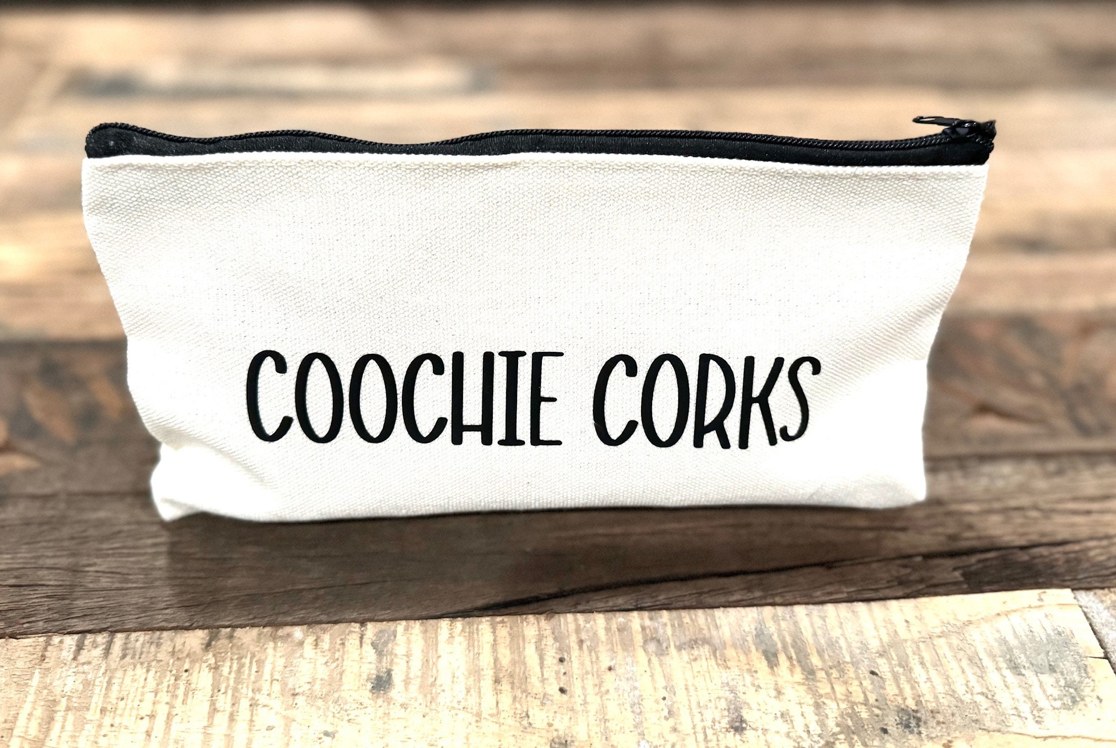 Funny Canvas Zipper Pouch - Bag of Drugs, Coochie Corks, Oh Bloody Hell ...