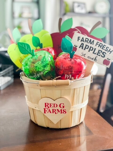 Apple Teacher Gift Card Holder - Perfect Gift for Teacher Appreciation ...