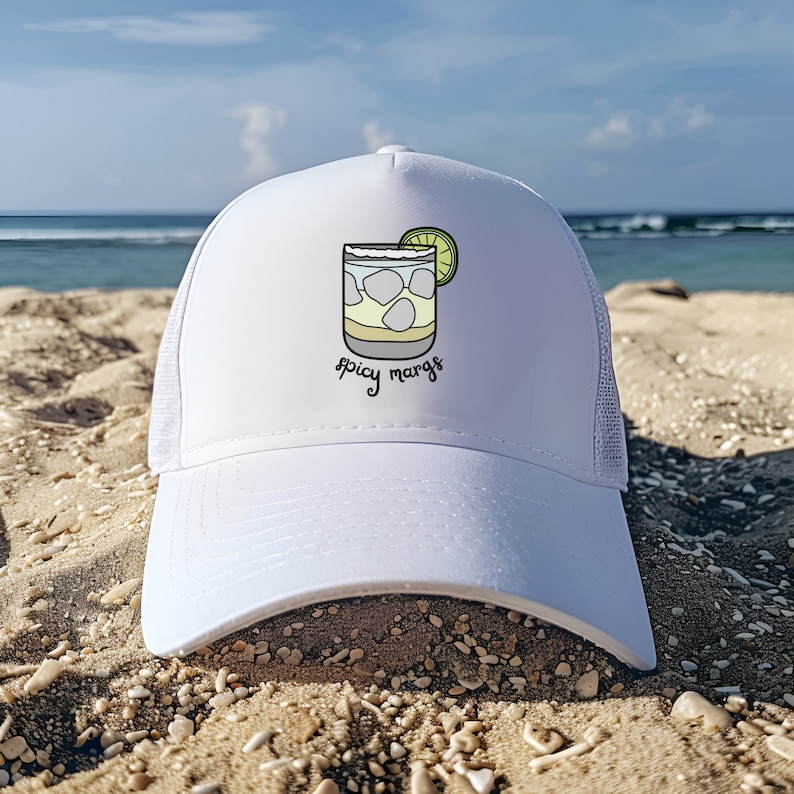 Spicy Margs Hat | Margarita Gift | the Ultimate Summer Drinking Hat for ...