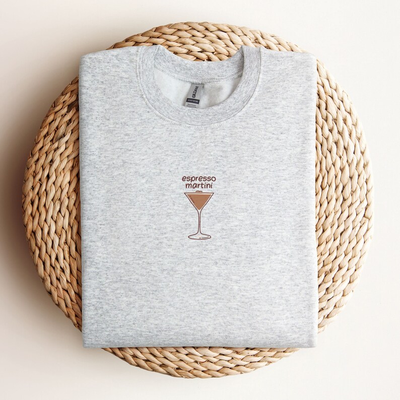 Espresso Martini Sweatshirt Perfect Gift for Best Friends Stylish ...