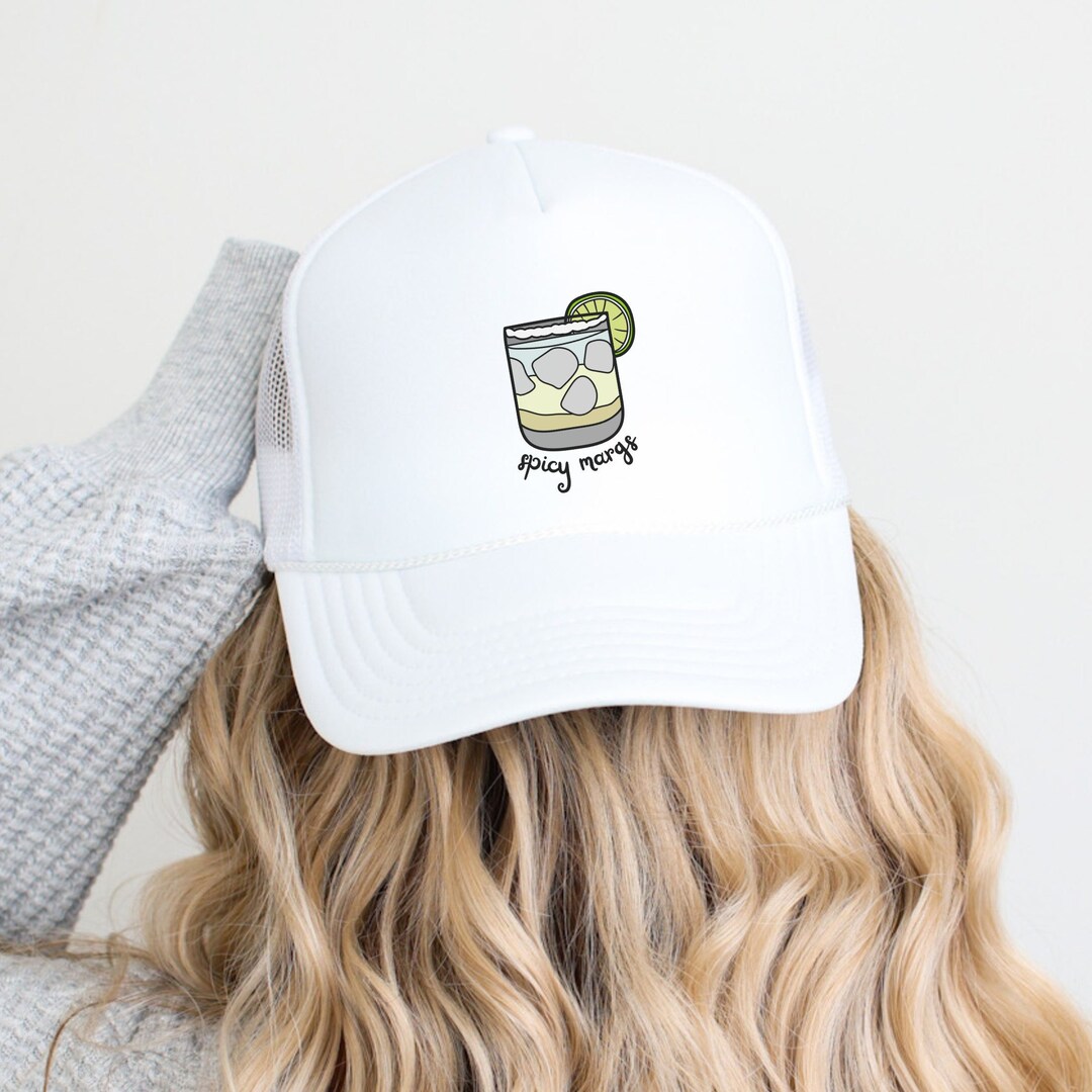 Spicy Margs Hat | Margarita Gift | the Ultimate Summer Drinking Hat for ...