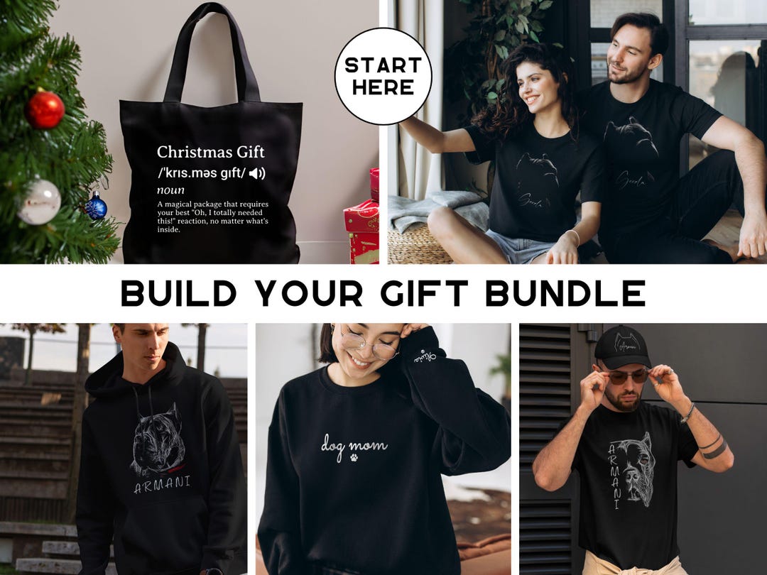 Build Your Dog Lovers Gift Bundle, Personalized Dog Mom or Dad Gift Set ...