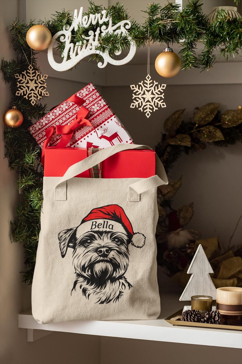 Personalized Yorkie Christmas Shirt, Santa Paws Dog Lover Sweatshirt ...