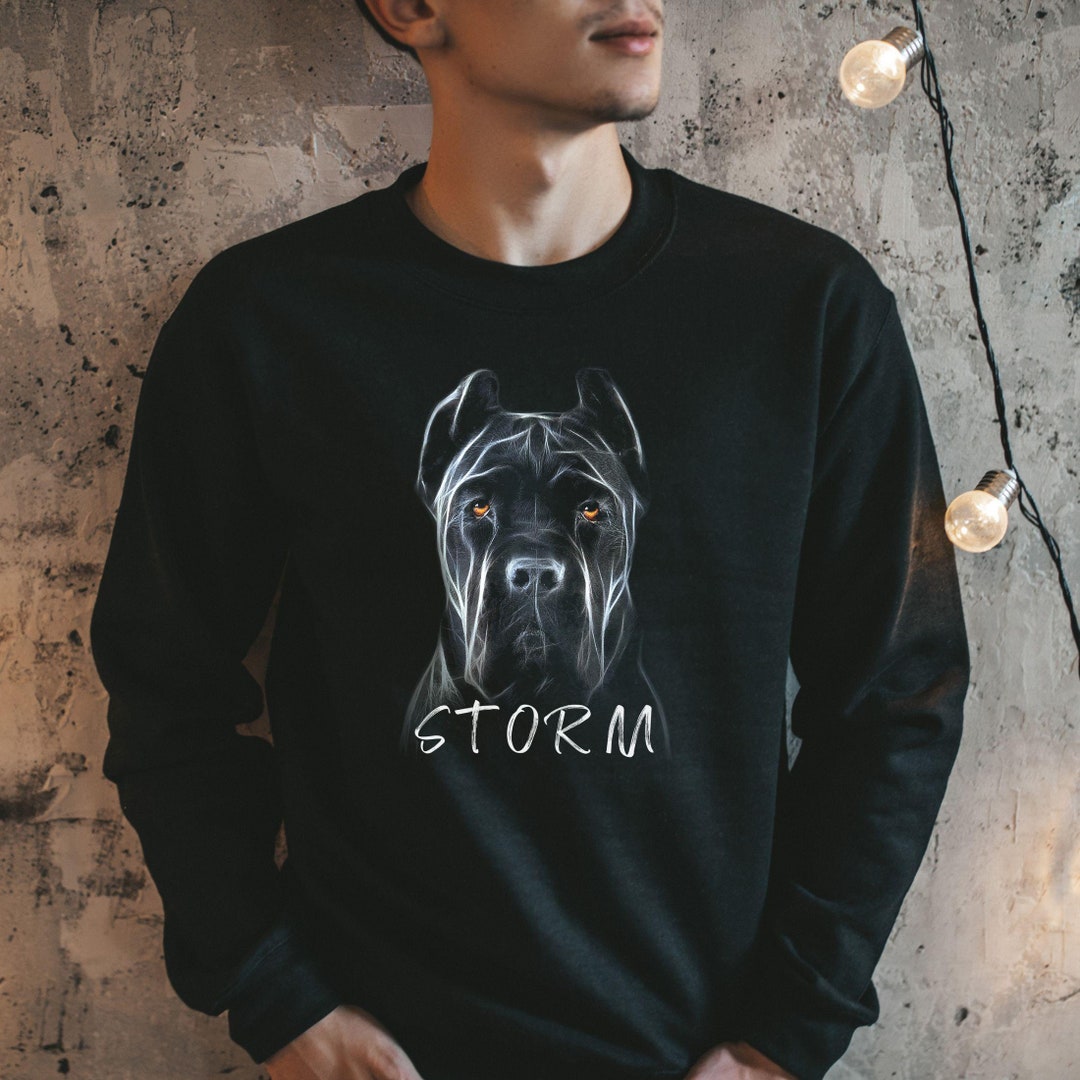Custom Cane Corso Hoodie - Personalized Dog Lover Sweatshirt - Custom ...
