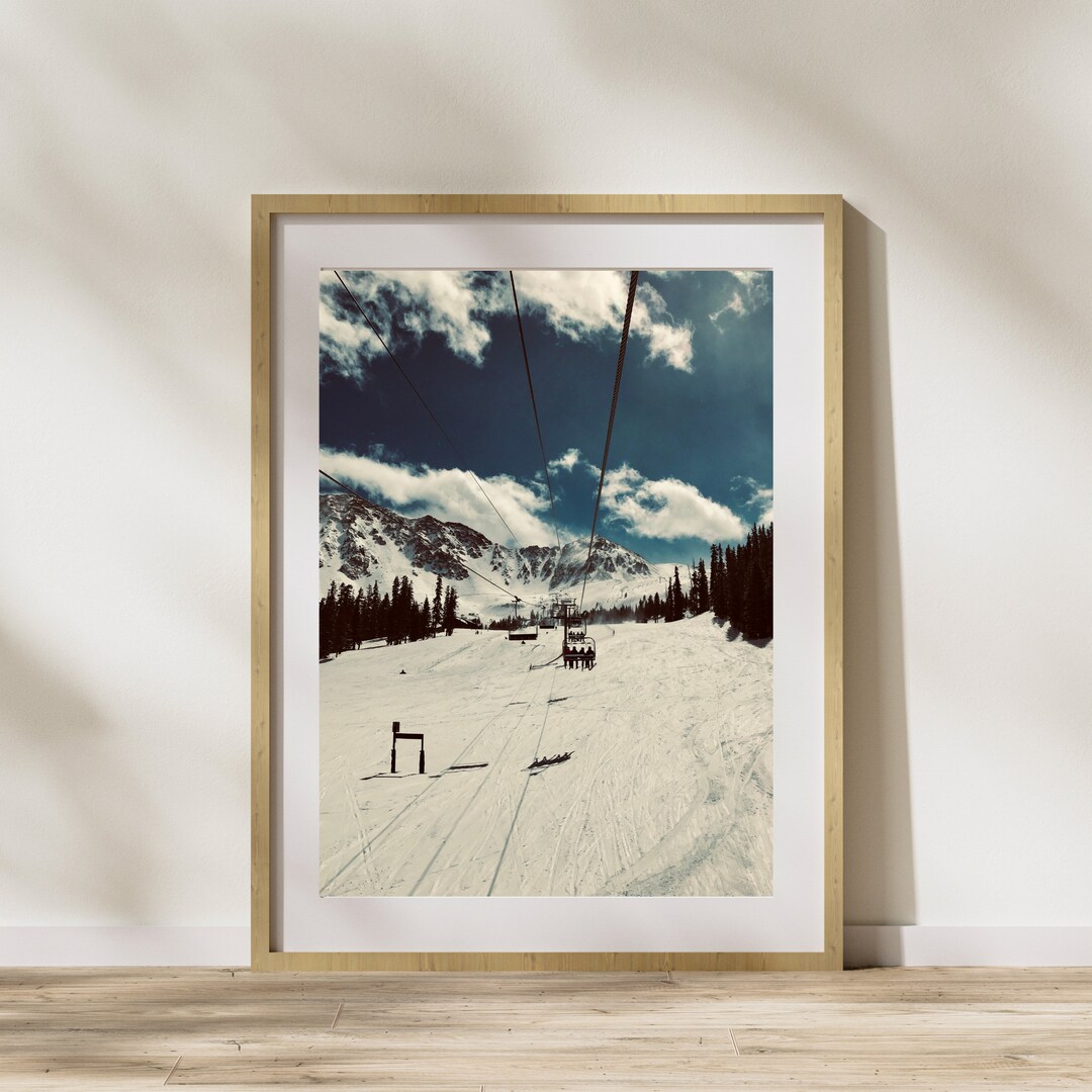 Ski Photo Print | INSTANT DIGITAL DOWNLOAD | Wall Art | Home Decor ...