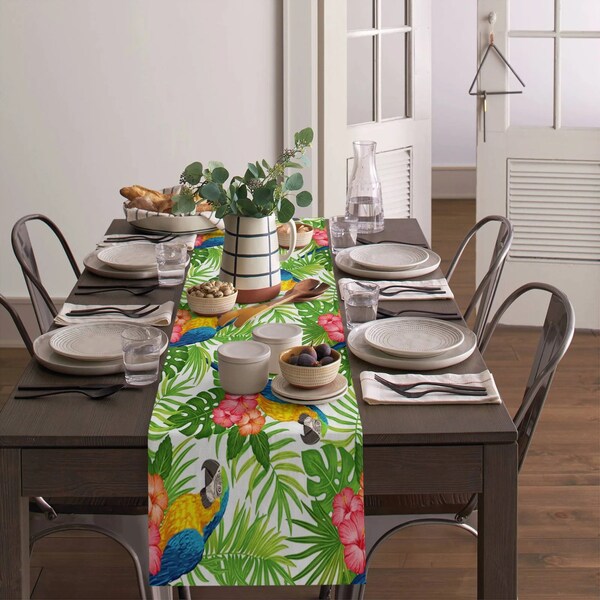Parrot Tablecloth - Etsy