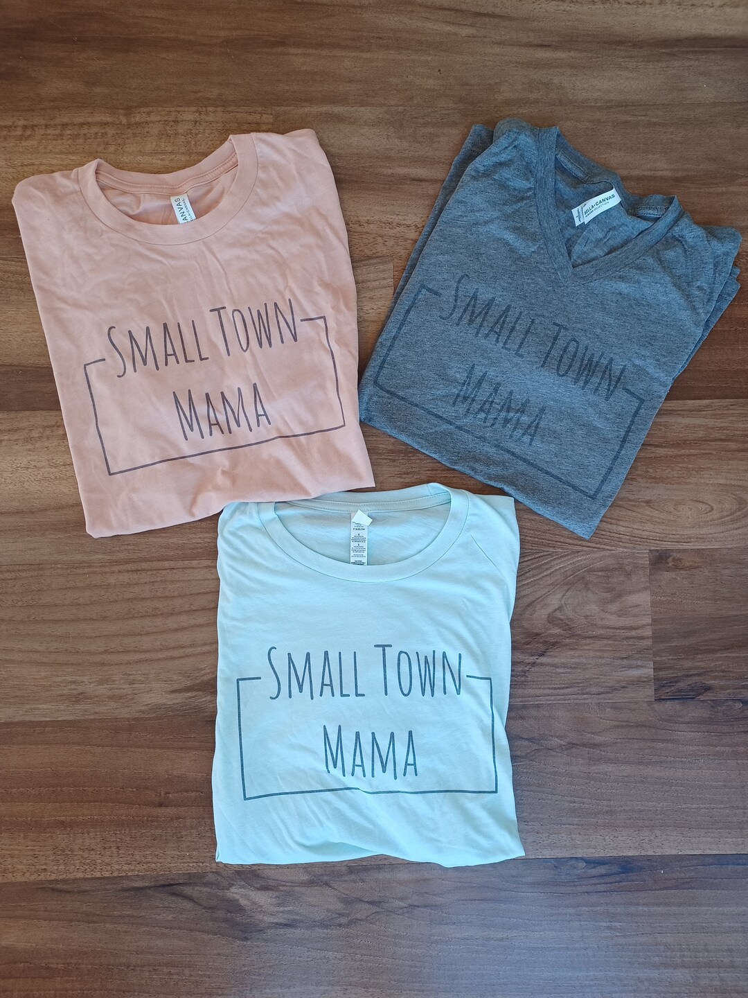 Small Town Mama and Small Town Kid T-shirt - Etsy