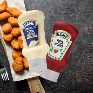 Customised Tomato Ketchup Sauce Label Sticker - Etsy