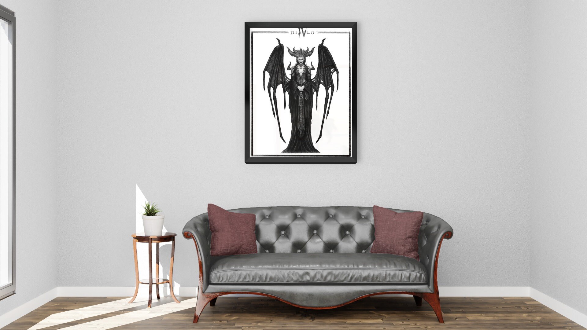 Lilith From Diablo4/diablo IV Poster 11'' by 14'' - Etsy