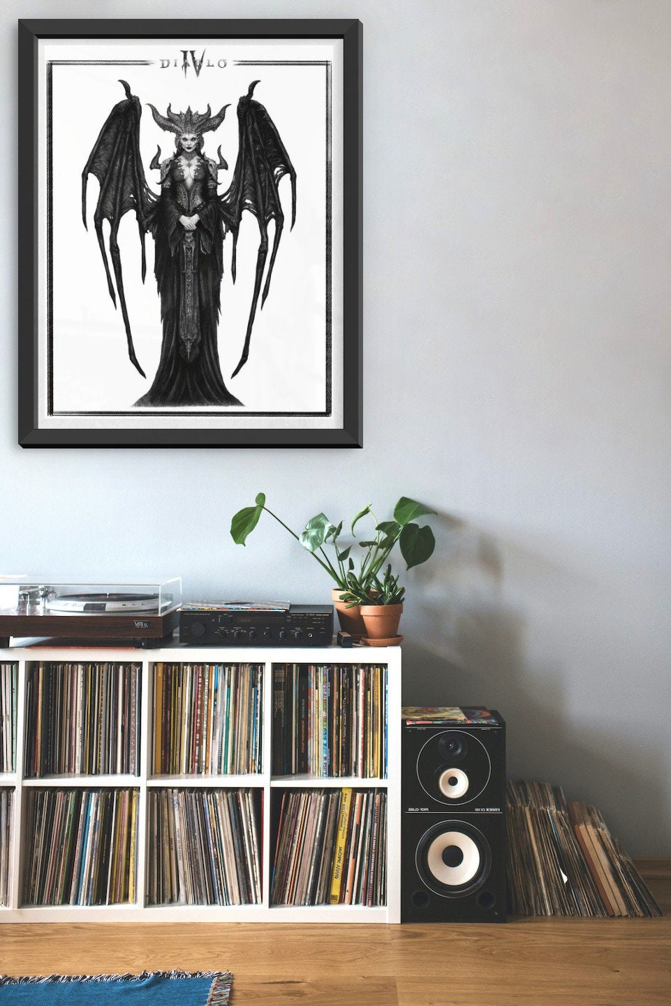 Lilith From Diablo4/diablo IV Poster 11'' by 14'' - Etsy
