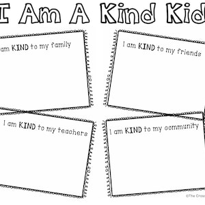 Kindness Activity Pack-lower Elementary - Etsy