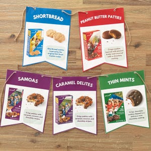 Girl Scouts Cookie Banner Printable PDF - Etsy