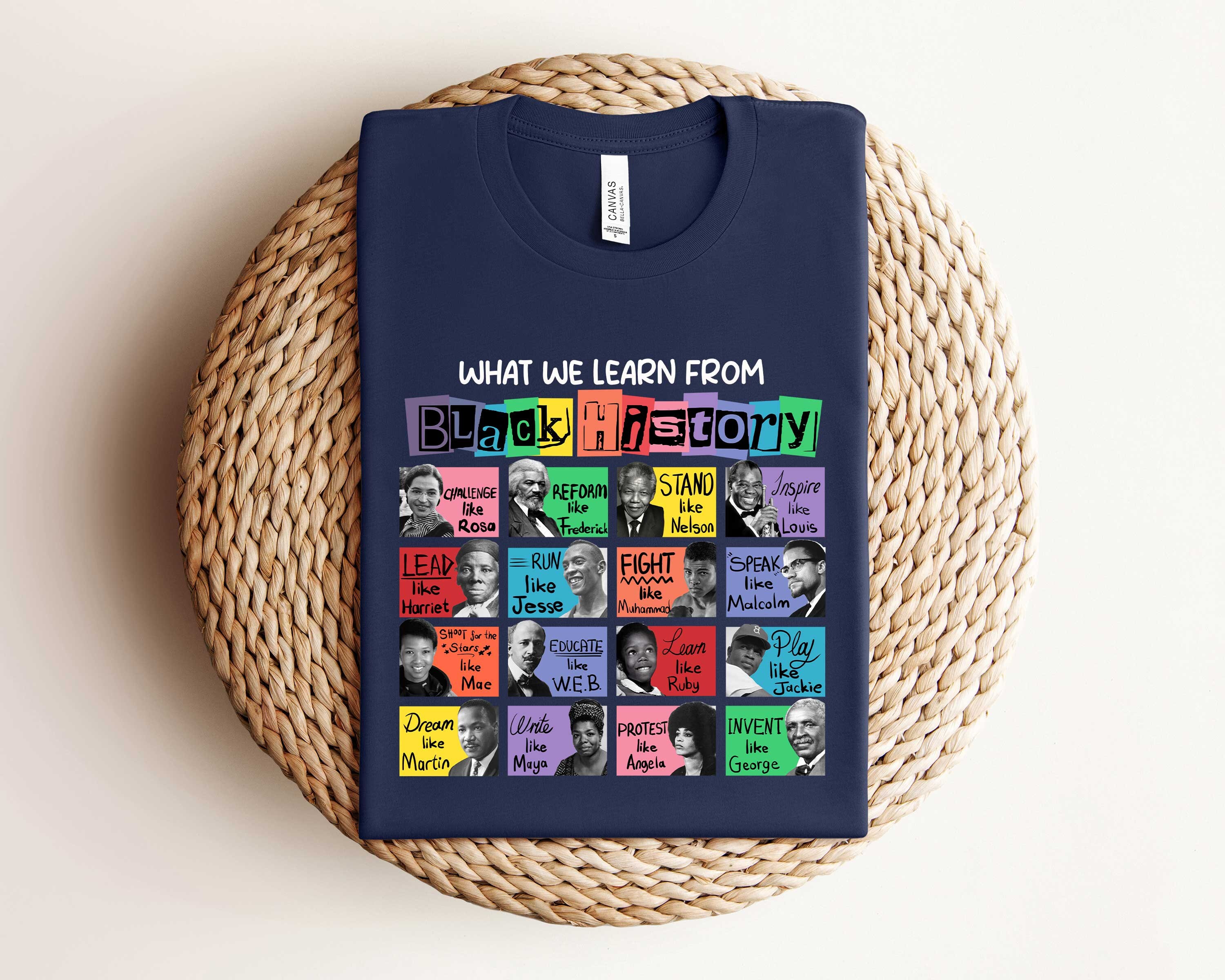 What We Learn From Black History Sweatshirt, Black History Month Shirt ...