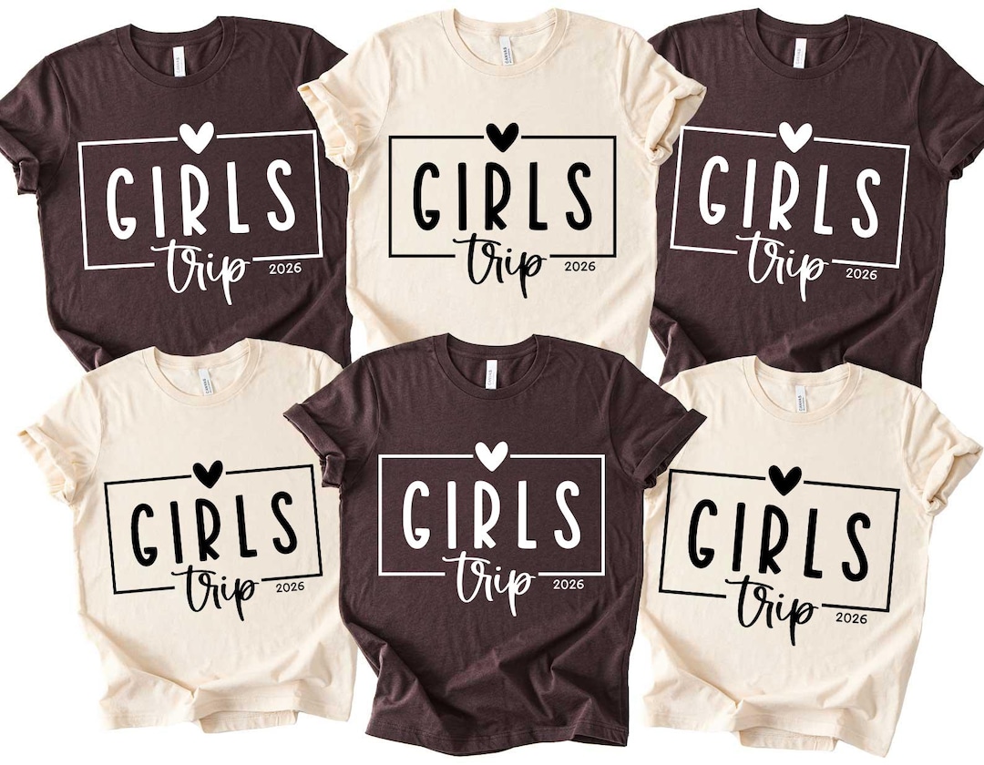 Girls Trip Shirt, Girls Vacation Shirts, Girls Trip 2026 Sweatshirt ...