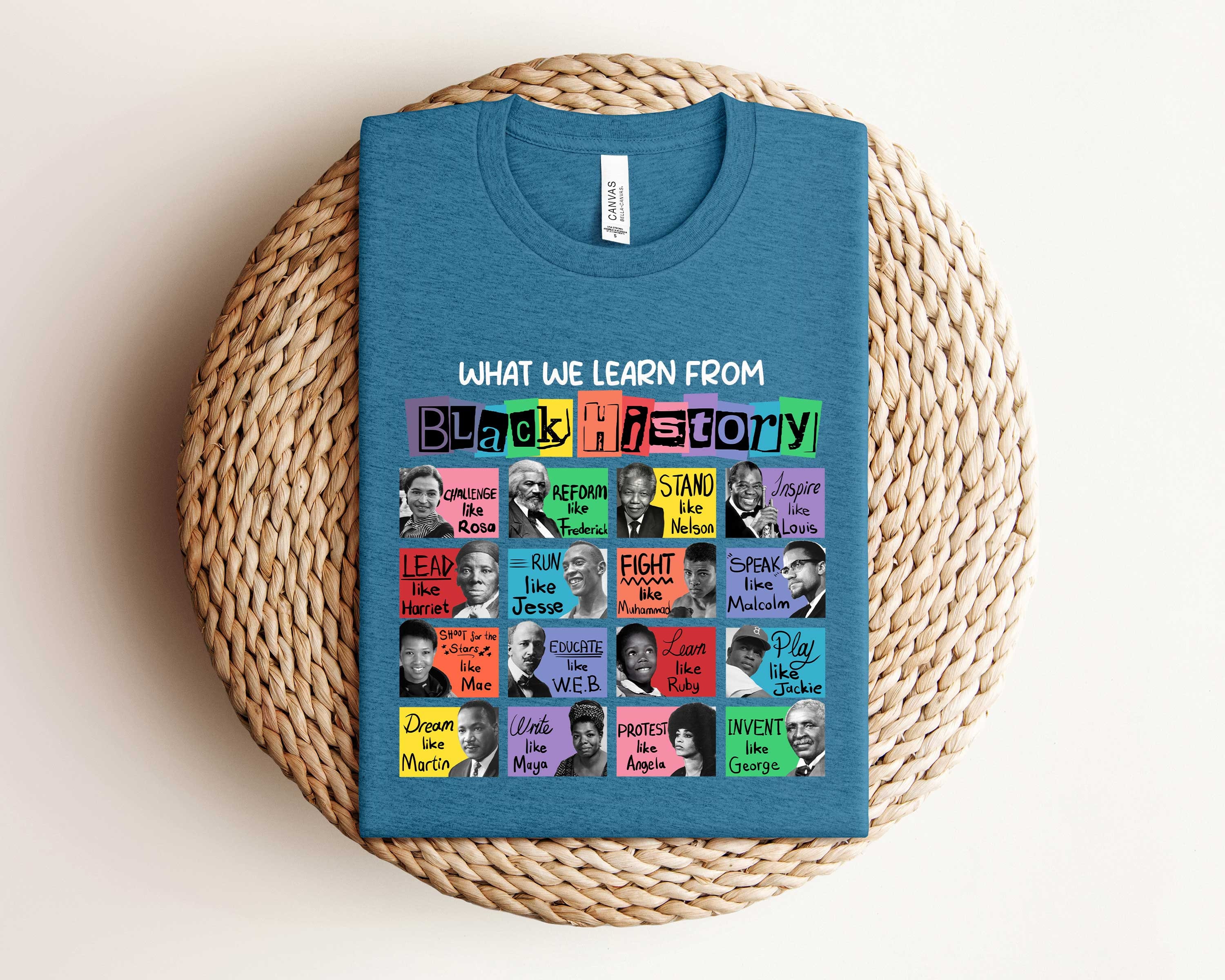 What We Learn From Black History Sweatshirt, Black History Month Shirt ...