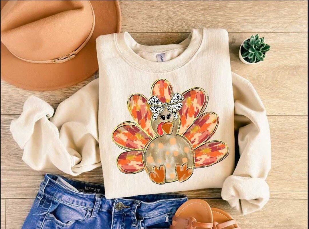Thanksgiving Turkey Sweatshirt, Turkey Shirt, Family Sweatshirt ...