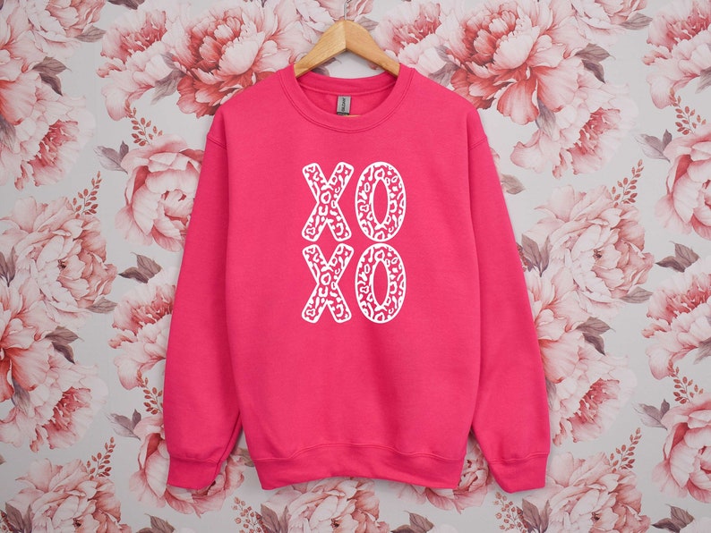 Sudadera Xoxo Camisa De Abrazos Y Besos Camisa Xoxo Del Día De San