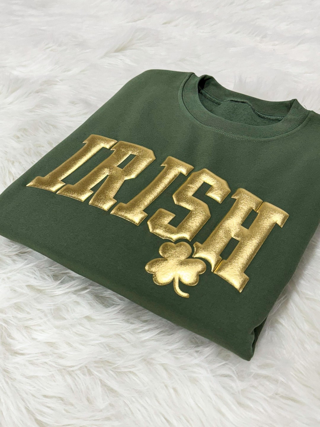 Irish Puff Shirt, St Patricks Puff Shirt, Irish Shamrock Puff Shirt ...