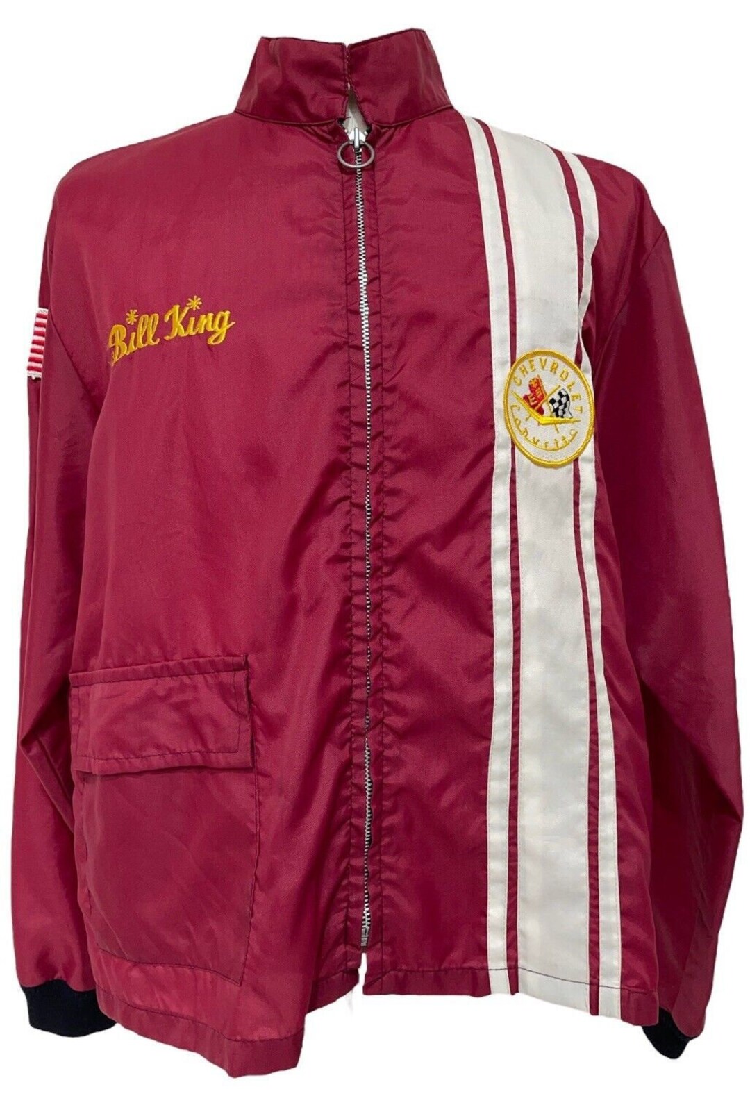 Classic Vintage 70s Corvette Racing Jacket (L) - Etsy