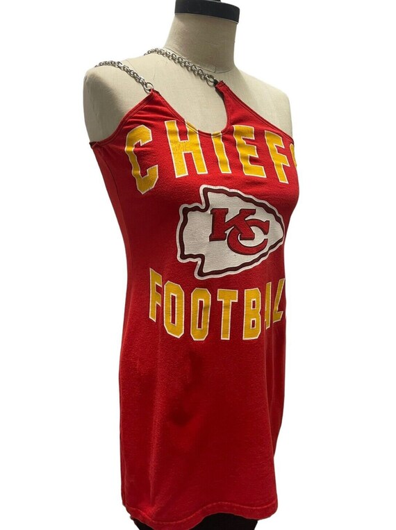 Kansas City Chiefs Chain Dress Vintage (Small) - Gem