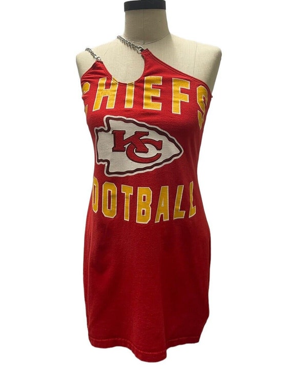 Kansas City Chiefs Chain Dress Vintage (Small) - Gem