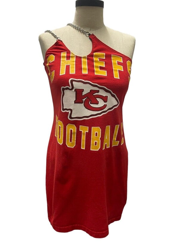 Kansas City Chiefs Chain Dress Vintage (Small) - Gem
