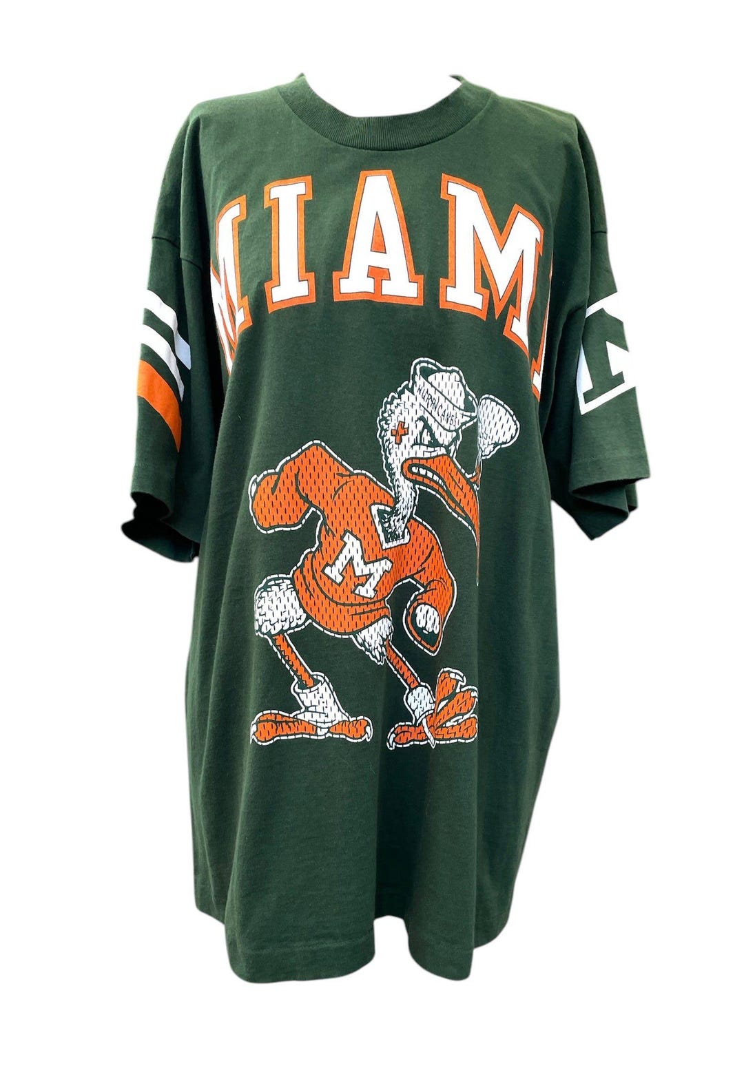 Vintage University of Miami Double Sided Tee - Etsy