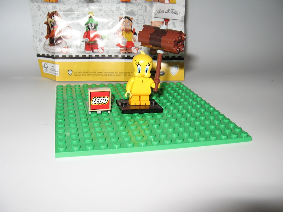 Lego Looney Tunes Series 1 Tweety Bird Minifigure With Stand ...