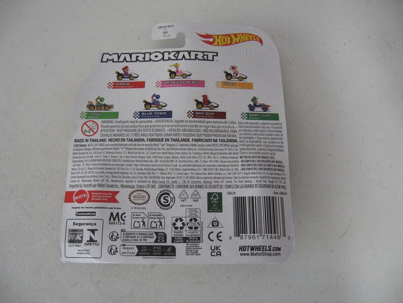 Mario Kart Hot Wheels Collectibles Retired Princess Peach Rare Brand ...
