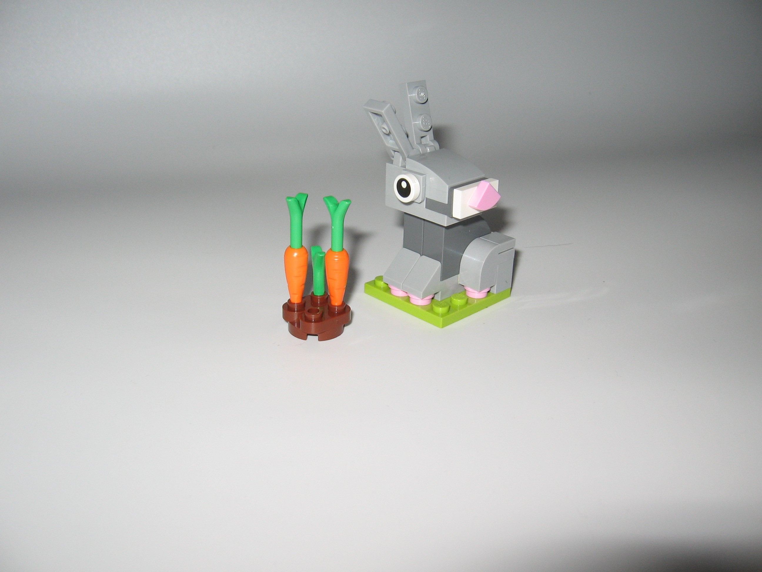 Build a Lego Bunny and His Little Carrots for Your Easter Basket - Etsy