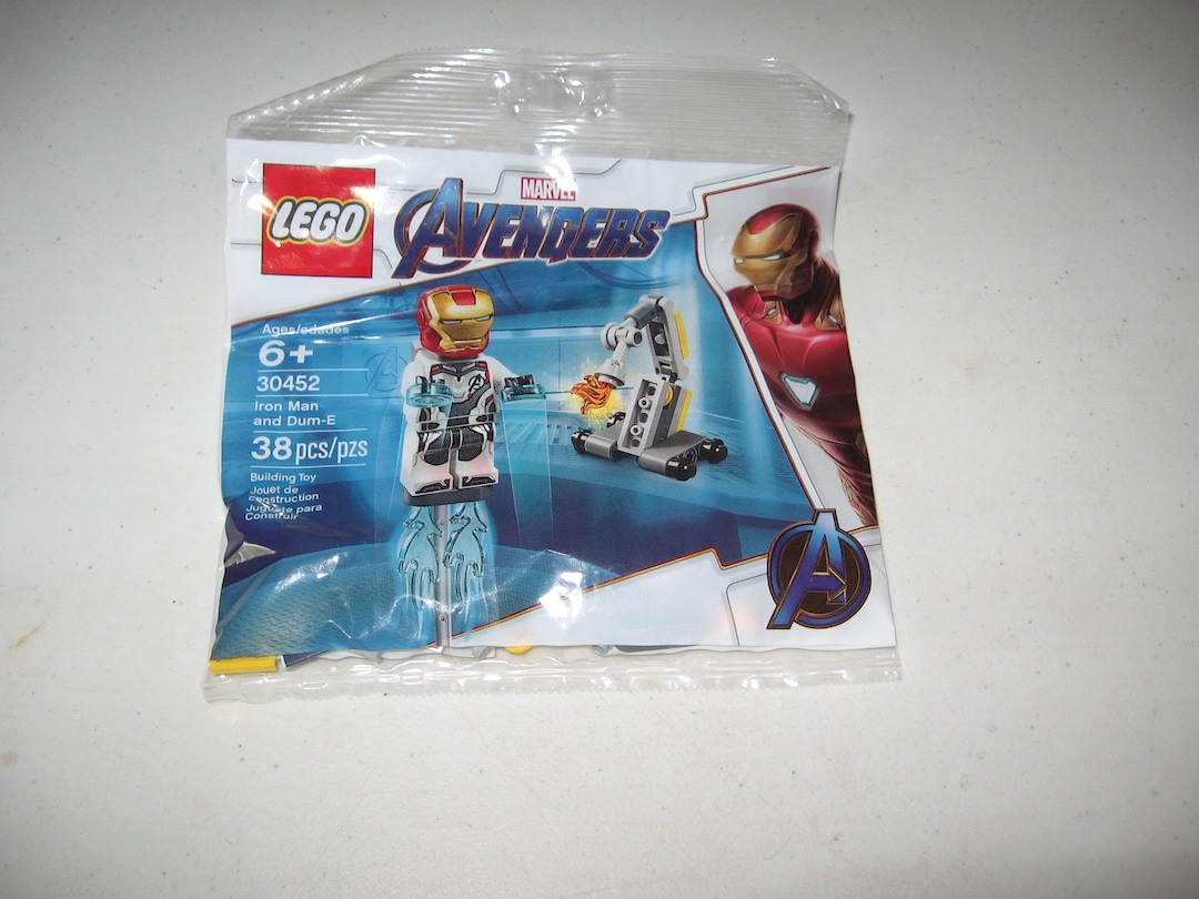Lego Retired Marvel Avengers Iron Man and Dum-e Set From 2019 Brand New ...
